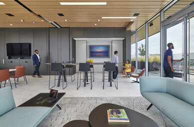 1700 K Street NW Rooftop Amenity | SmithGroup